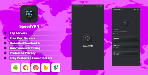 SpeedVPN Free VPN Proxy - Nulled